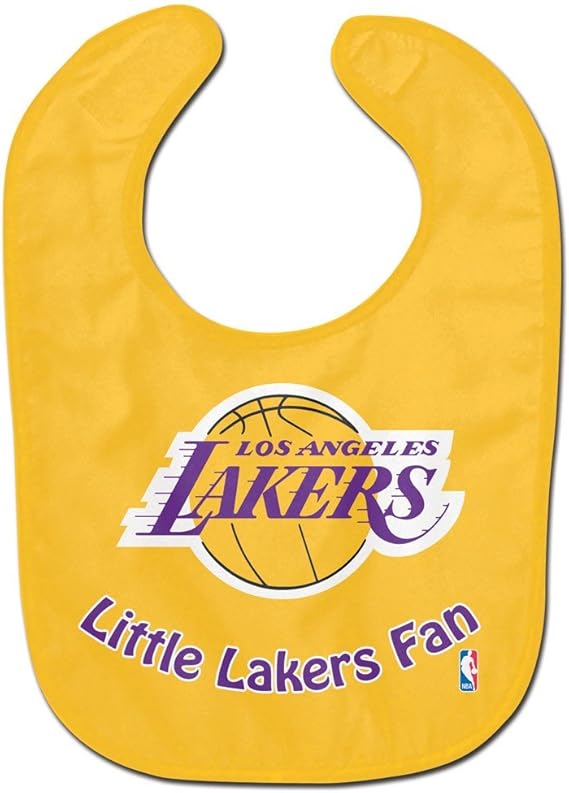 NBA Los Angeles Lakers Baby Bib — Zipper Stop