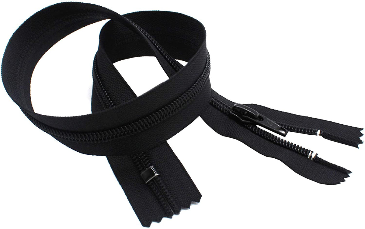 YKK® #8 Closed Bottom Nylon Coil Boot Zipper — Zipper Stop