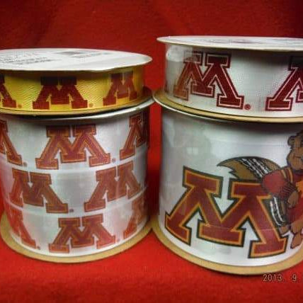 University of Minnesota Golden Gophers NCAA Ribbon — Zipper Stop