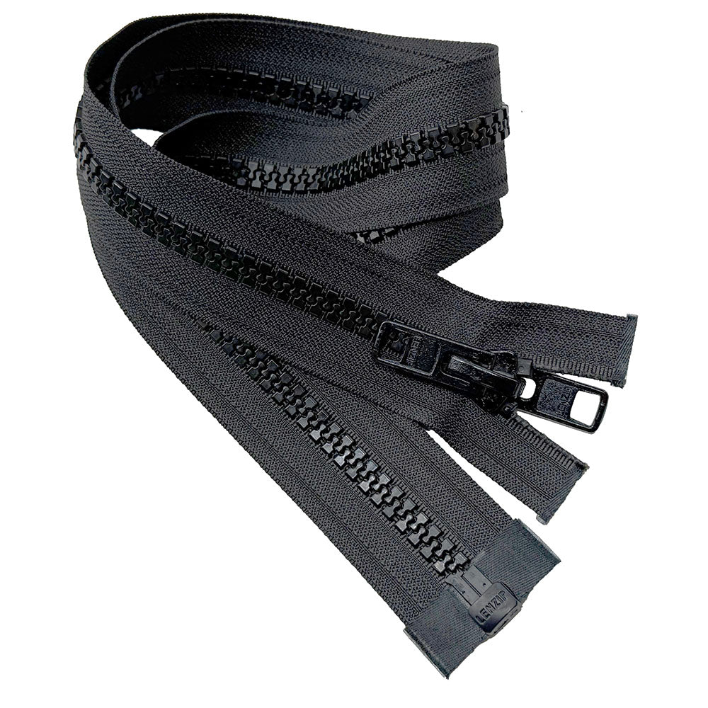 CLEARANCE SALE ! - 3LBS OF YKK ASSORTED ZIPPERS - COIL / MOLDED PLASTIC ...